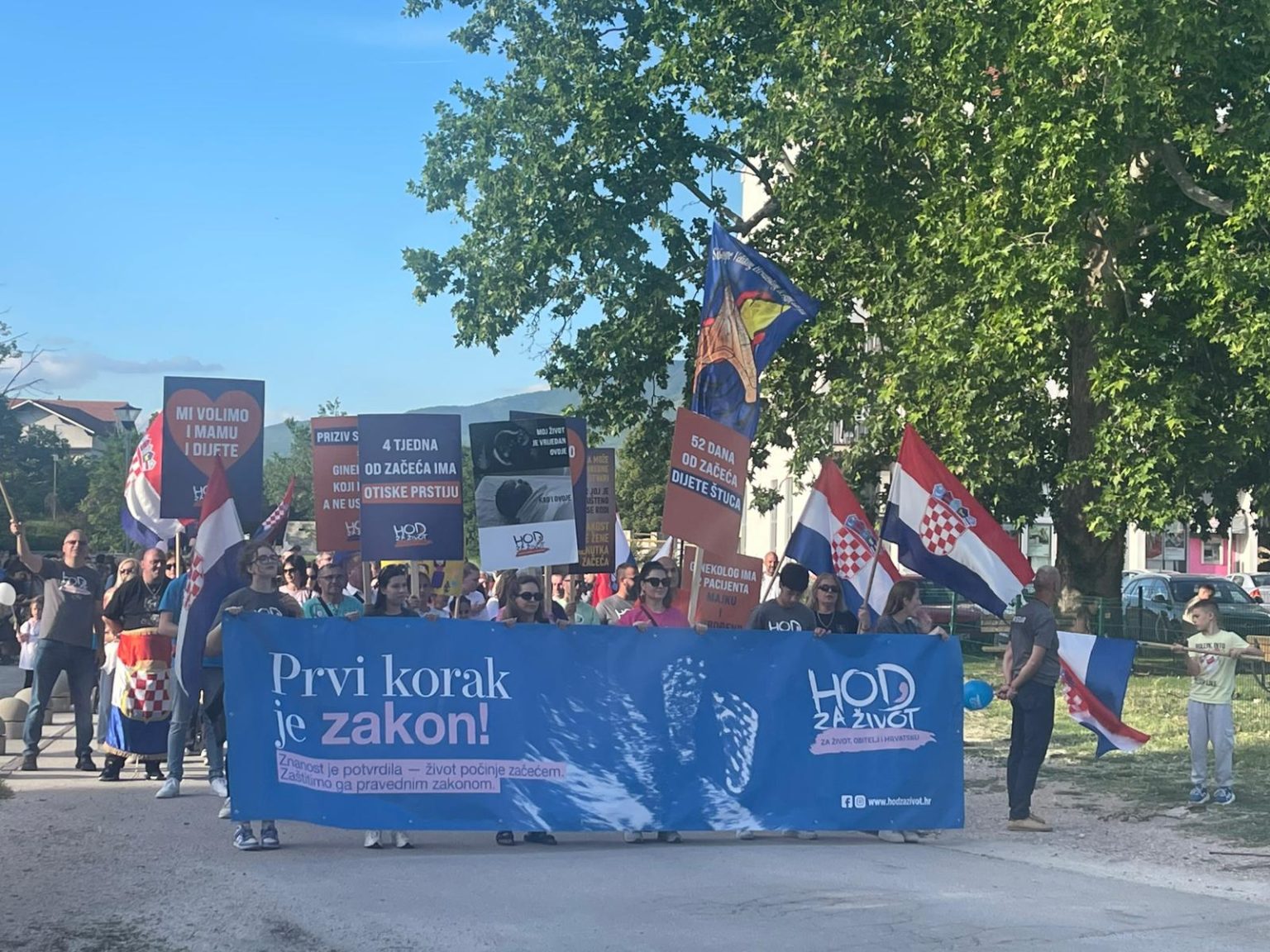 Započeo Hod za život u Kninu – narod.hr